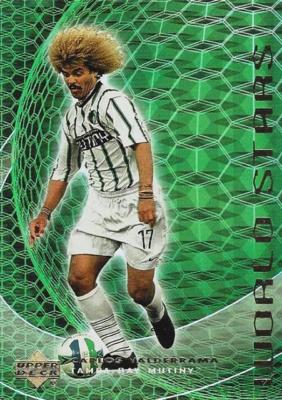2000 Upper Deck Major League Soccer 'World Stars' Chase/Insert Cards ...