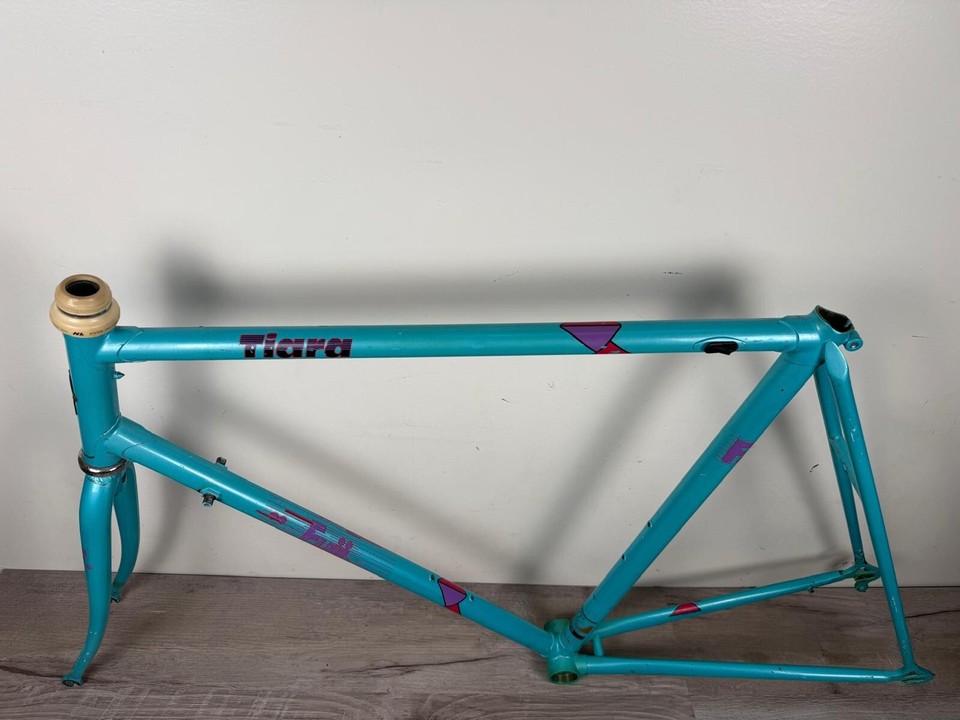 Vintage Fuji Tiara Frame Set 58cm 700c Triple Lugged Race Road 1980s | eBay