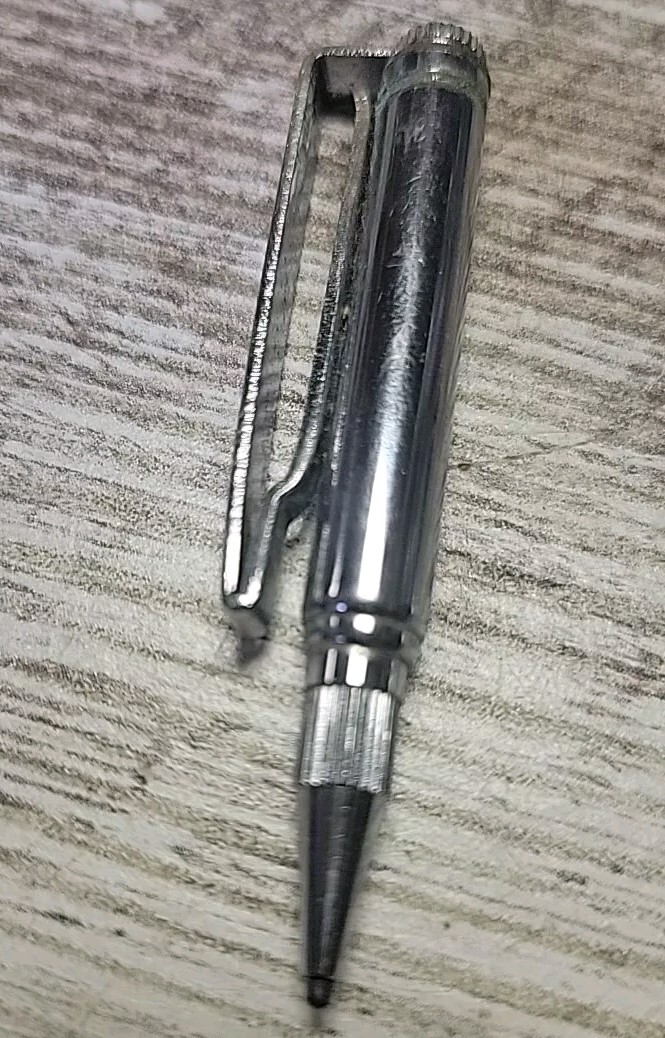 Tie Clasp / Mechanical Pencil Automatic 2 in 1 - RARE Chrome Japan ...