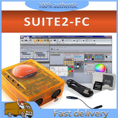 New Sunlite Suite 2 FC DMX-USD Controller DMX 1536 Channel Lightning ...