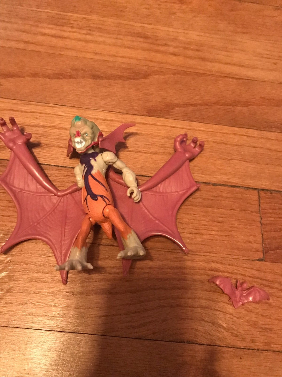 Teenage Mutant Ninja Turtles Kirby Bat Action Figure Playmates TMNT | eBay