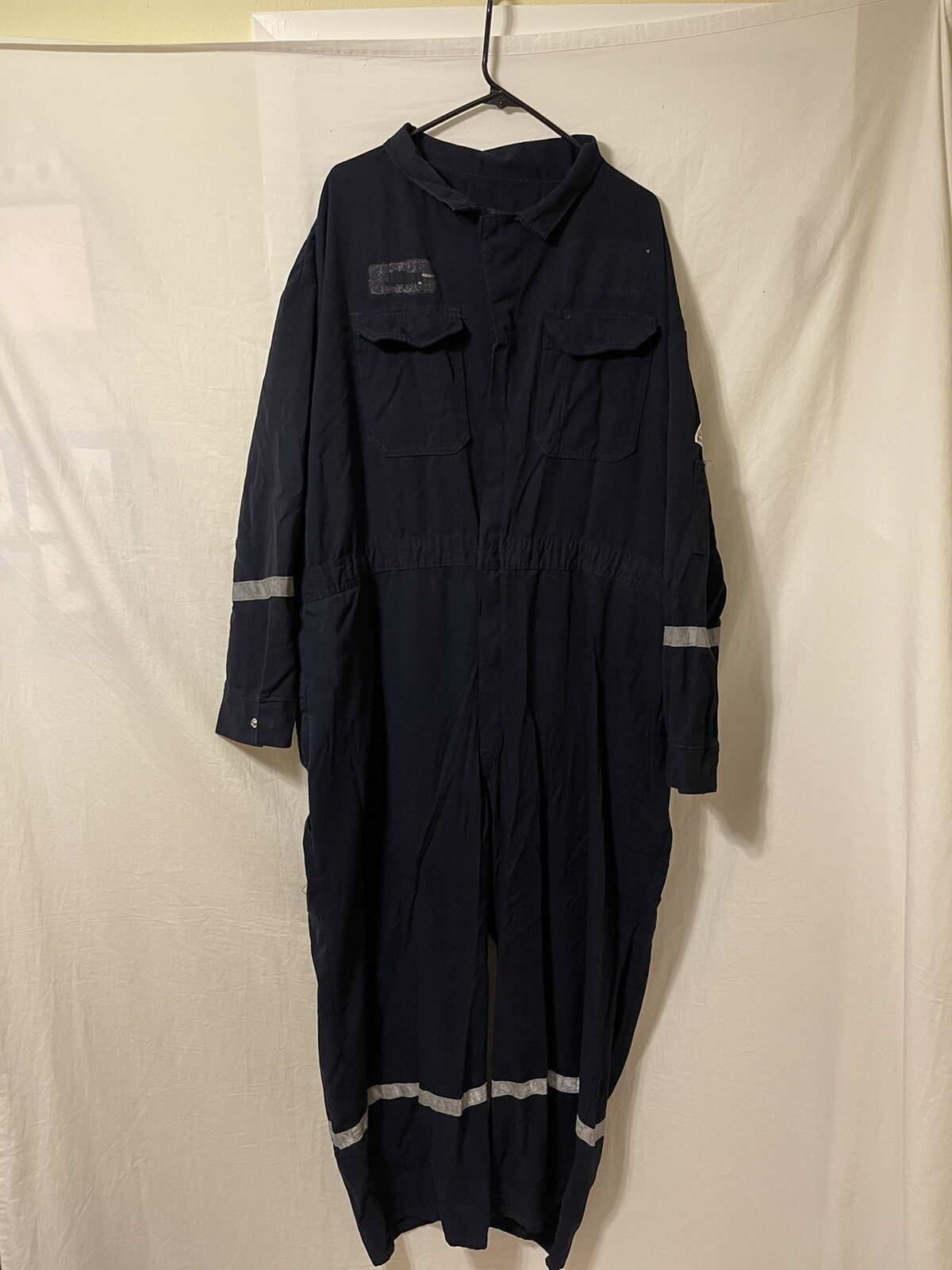 Bulwark FR Flame Resistant Overalls Coveralls, Navy M… - Gem