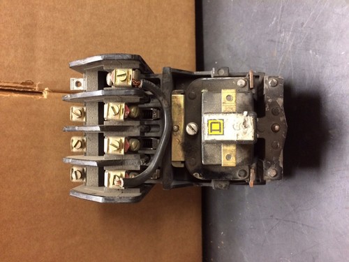 Square D Contactor Class 8501 Type HO-40 | eBay