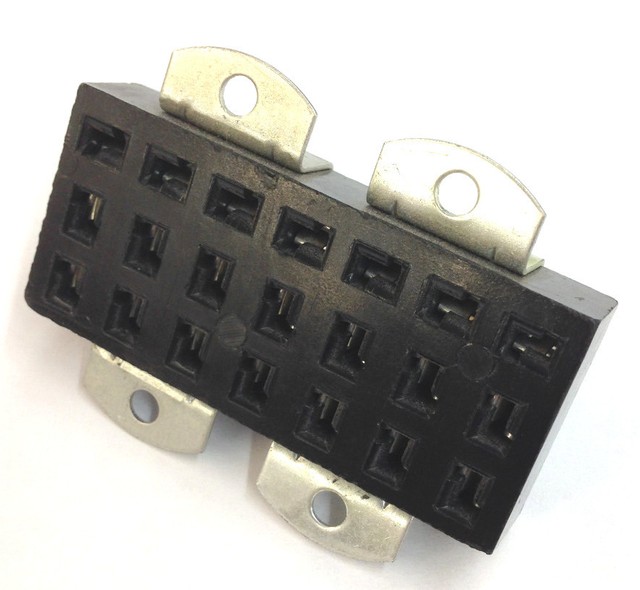 Cinch Jones S321AB 10 Amp Panel Mount Female 21 Pin Connector for sale ...