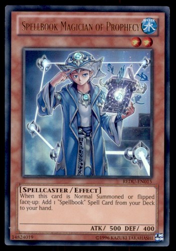 Yu-Gi-Oh! Spellbook Magician of Prophecy #REDU-EN015 Light Play | eBay