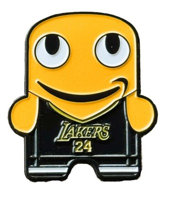 Kobe Bryant LA Lakers basketball player #24 Amazon Peccy Pin | eBay