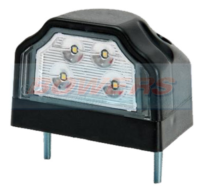 LED NUMBER PLATE LIGHT LAMP TRUCK LORRY TRAILER AS FABRILCAR ASPOCK ...