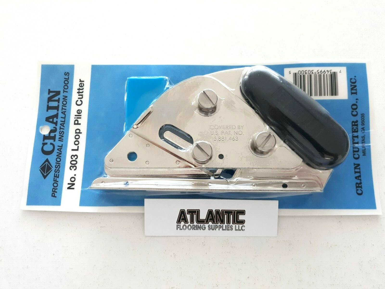 Crain 303 Loop Pile Cutter Stainless Steel Carpet Tools with extra ...