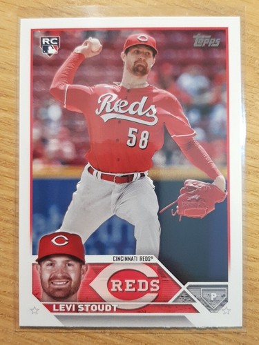 2023 TOPPS UPDATE LEVI STOUDT ROOKIE #149 CINCINNATI REDS | eBay