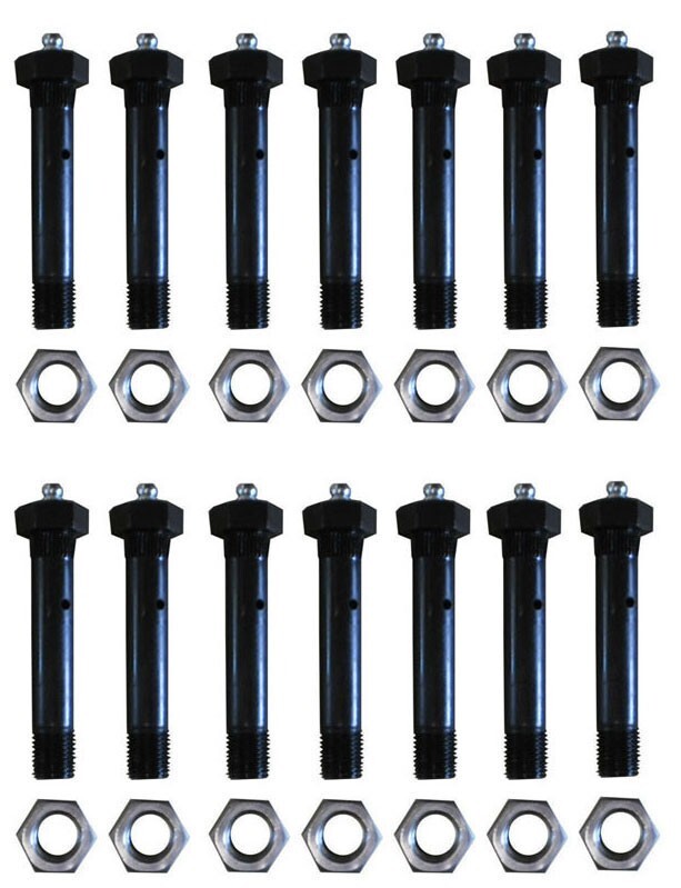 Greasable 3500 lbs. Tandem Trailer Suspension Kit Leaf Springs, Shackle ...