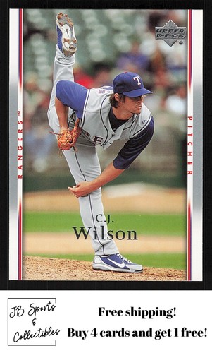 2007 Upper Deck C.J. Wilson #983 Texas Rangers | eBay