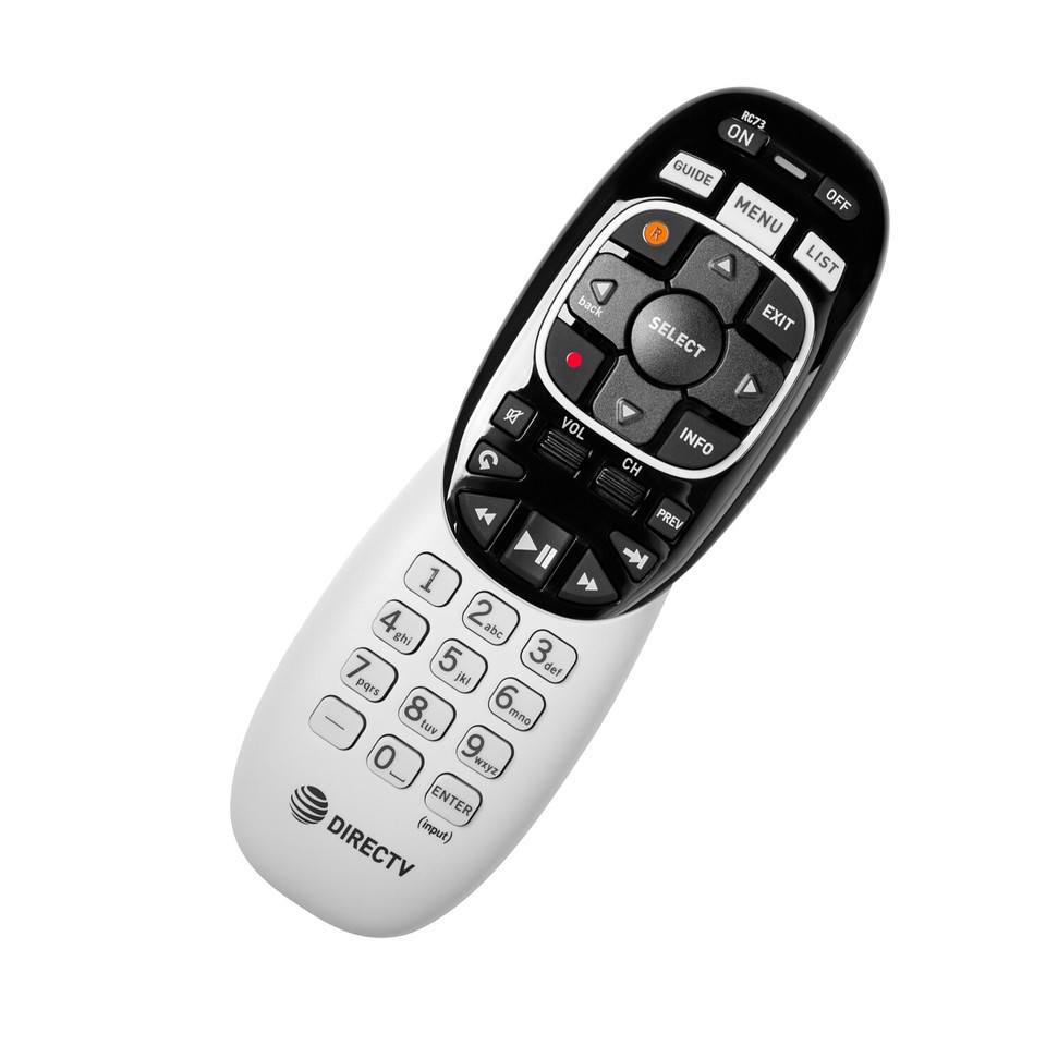 DIRECTV RC73 Remote Control HR54, C61(RF/IR)Replaces RC72-RC71 AT&T ...