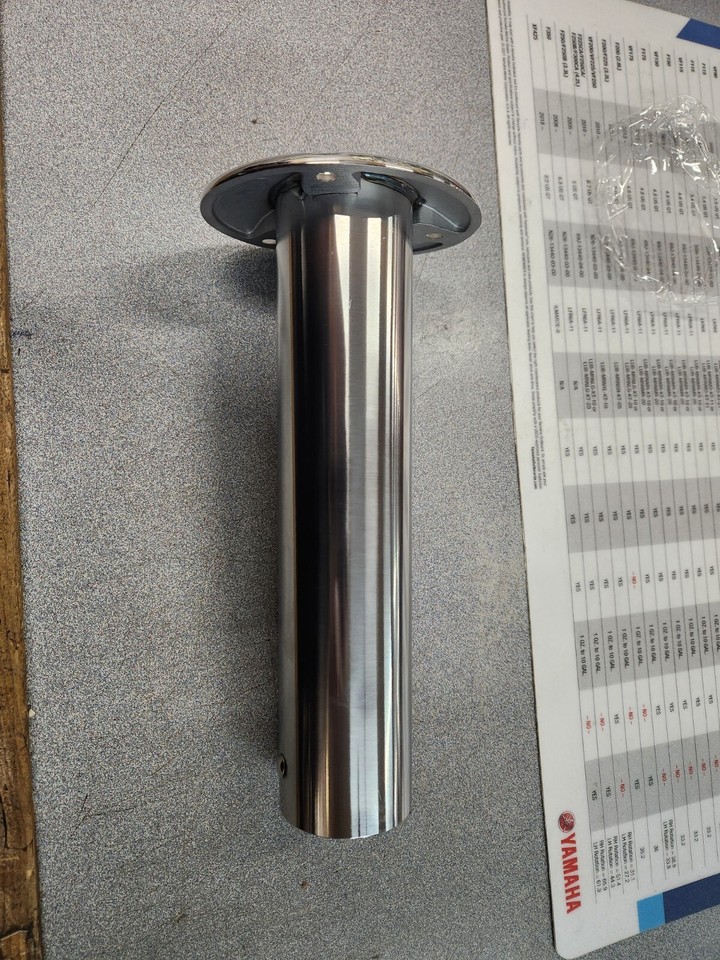 GRADY WHITE OEM GUNWALE MOUNT STRAIGHT ROD HOLDER "ZERO" DEGREE | eBay