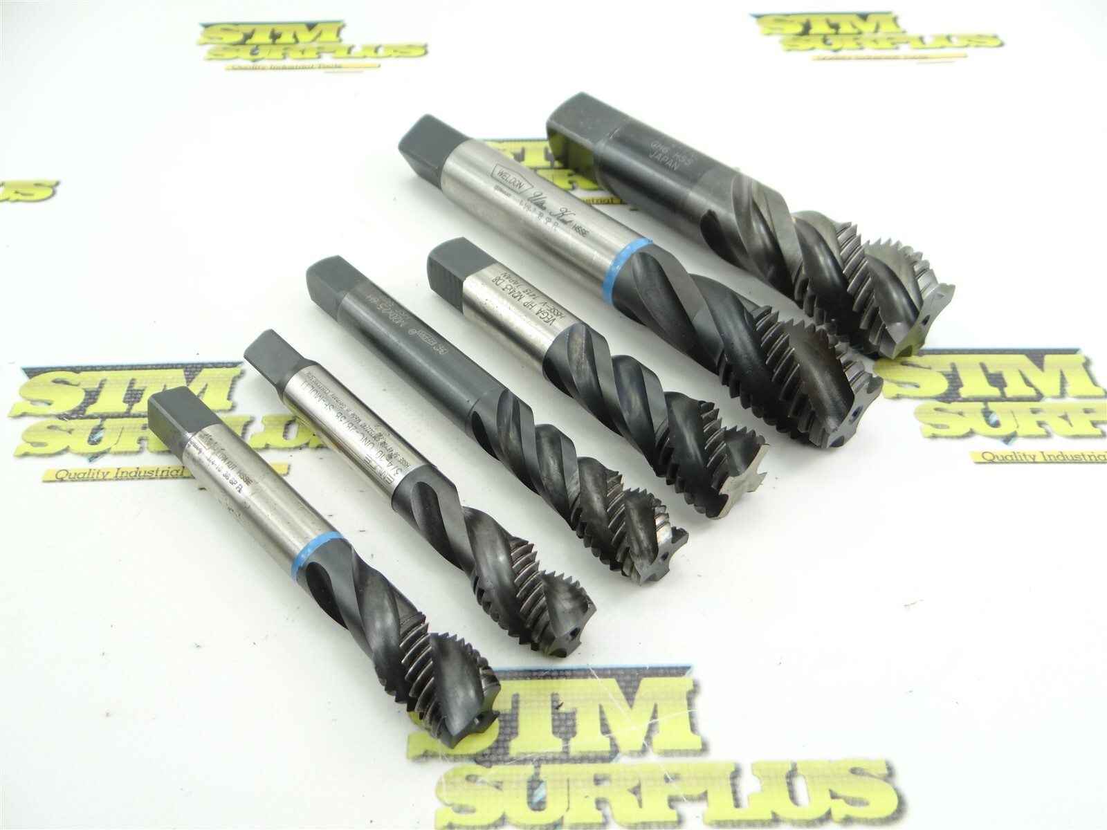 6PC HSS-E SPIRAL FLUTE TAPS 3/4"-10UNC TO 1-1/4"-7NC YMW WELDON OSG | eBay