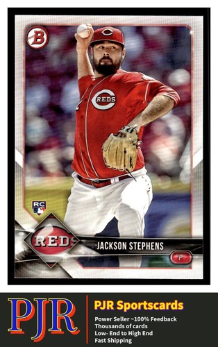 2018 Bowman #48 Jackson Stephens Cincinnati Reds BUY 4 - 35% OFF | eBay