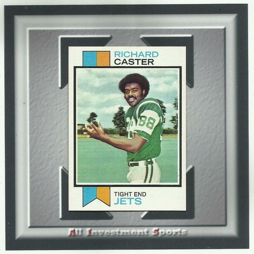 1973 Topps RICHARD CASTER #323 MINT **Great football card** TD87 | eBay