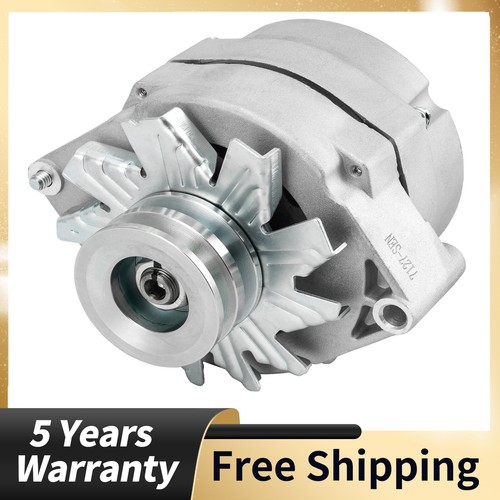 New Alternator For Chevy One 1 Wire 63 Amp Delco 10Si Self-Exciting ...