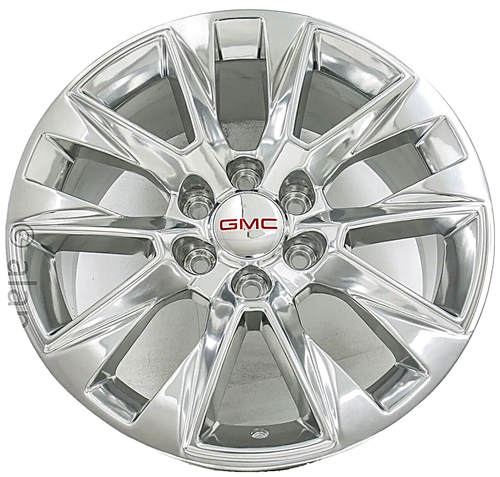 20" Polished OE 84486663 replica RD2 5920 Wheels fits 2022 GMC Sierra ...
