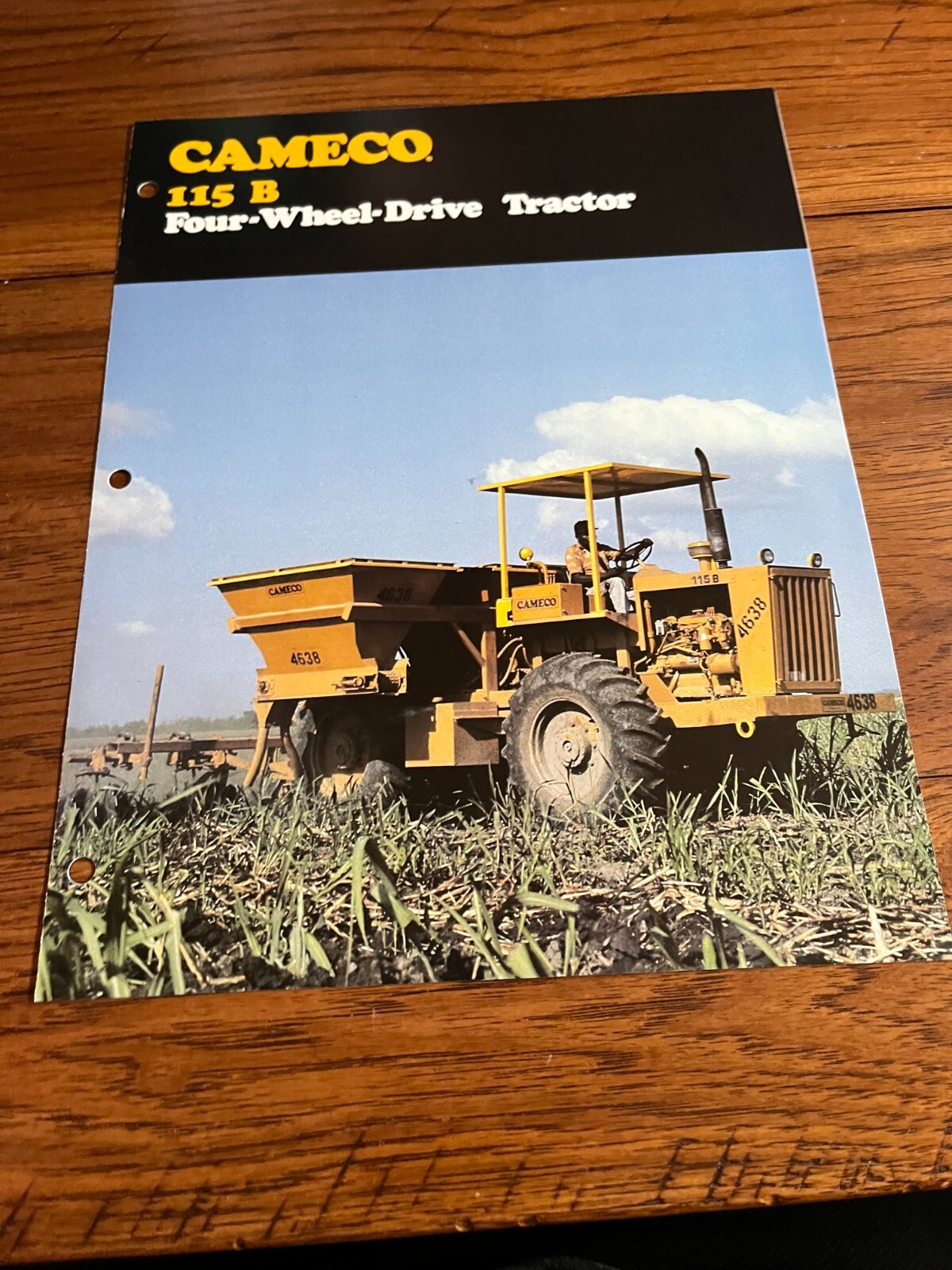 Cameco 115B Four Wheel Drive Tractor Brochure FCCA | eBay