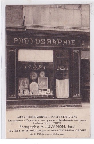 BELLEVILLE SUR SAONE : atelier de photographie JUVANON - très bon état ...