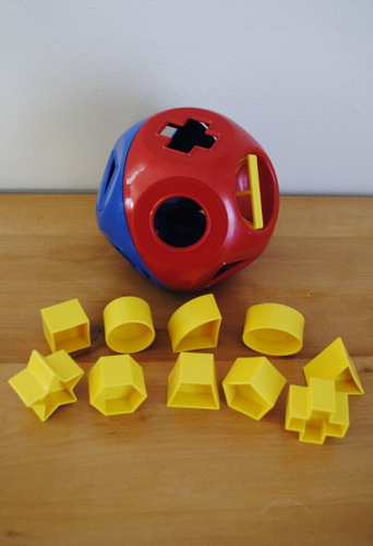 TUPPERWARE Balle Ballon Surprise 10 Formes Jeu Eveil Enfant Jouet ...