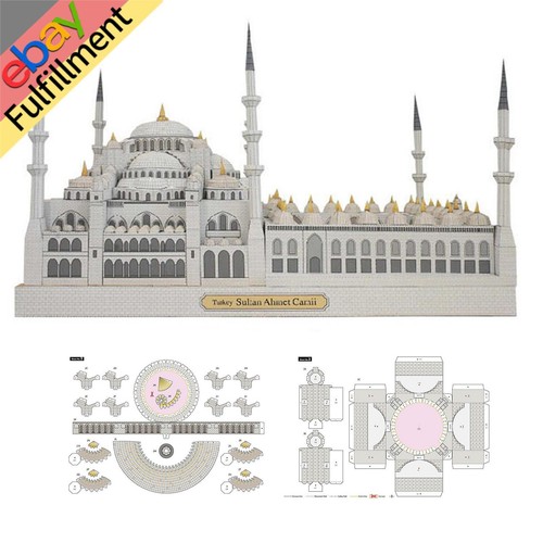 New DIY Building 3D Paper Model Kits Durable For Collectors and ...