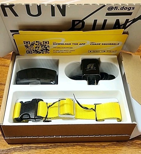 Fi Series 2 GPS Tracker Smart Dog Collar Yellow Small F2-MBCUA-YL-S | eBay