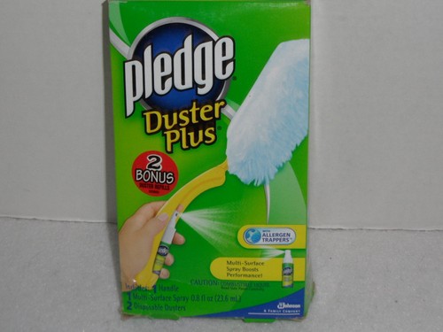 Pledge Duster Plus Handle Kit with Extra Refills | eBay