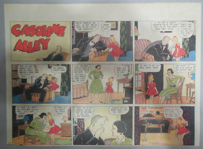 Gasoline Alley Sunday Page by Frank King from 12/14/1941 Size: 11 x 15 ...