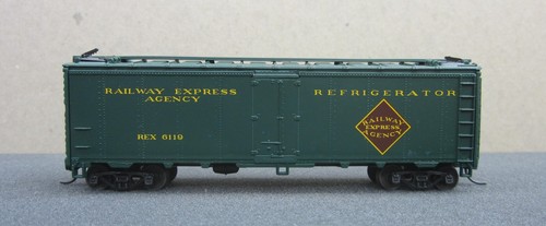 Athearn HO REA 40' Reefer Blue Box Kit built up With Kadee couplers | eBay