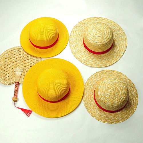 Luffy Anime Peripheral Straw Hat Group Original Hat Sunshade Sunscreen ...