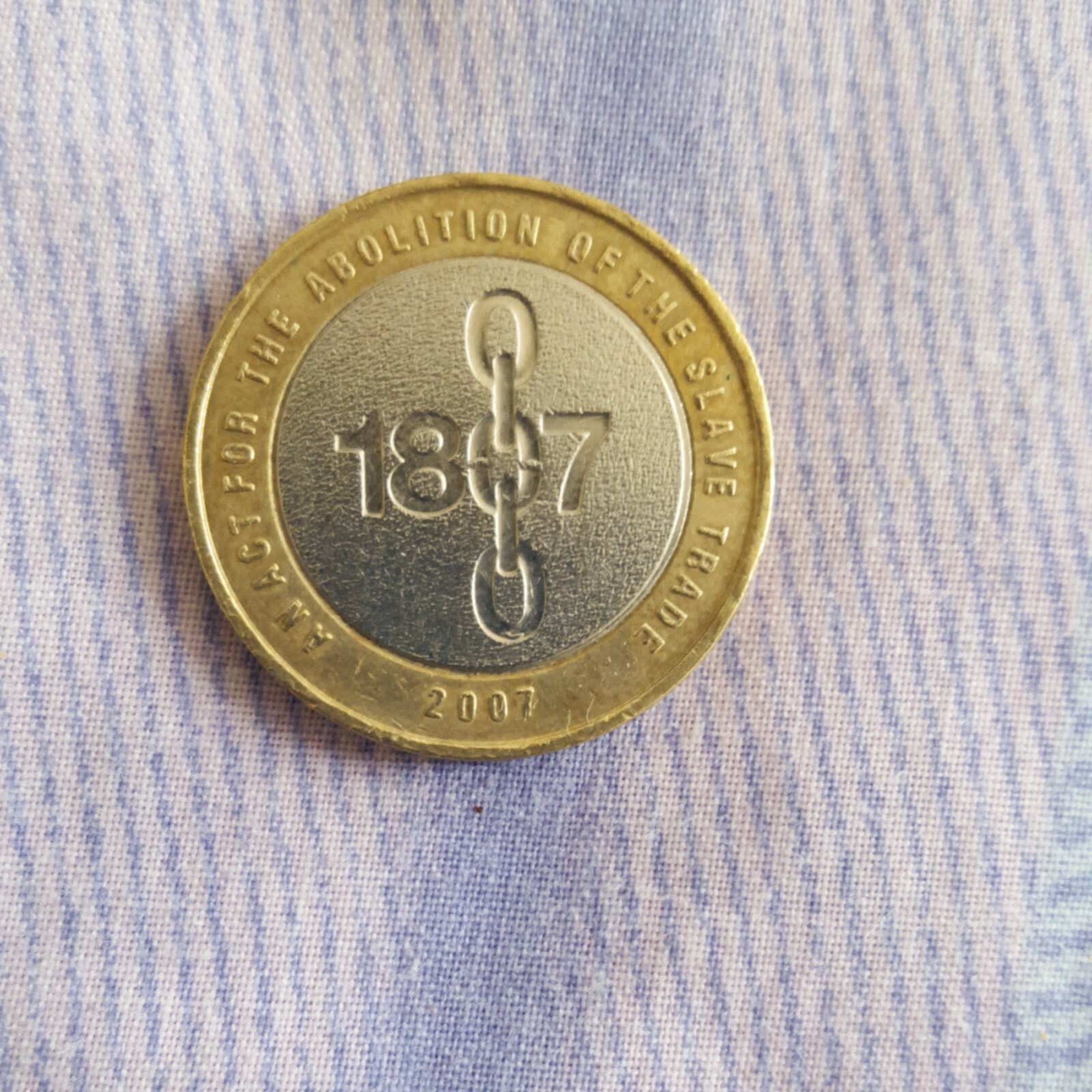 RARE 1807 Abolition Of Slavery 2 Pound with | Grelly UK