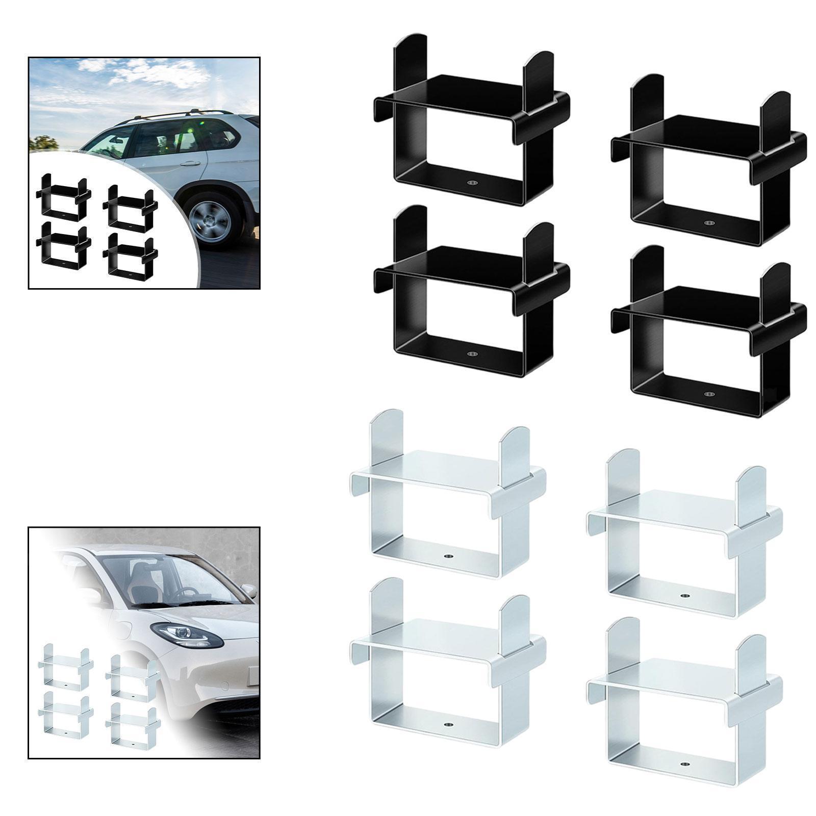 4x Leaf Spring Clamp Kit, Axle Rebound Clamp Vehicle Portable Stainless ...