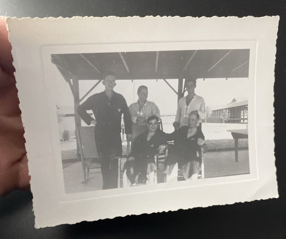 1940s Handsome Men Wearing USA Robes Relaxing Smoking Cigs Touching ...