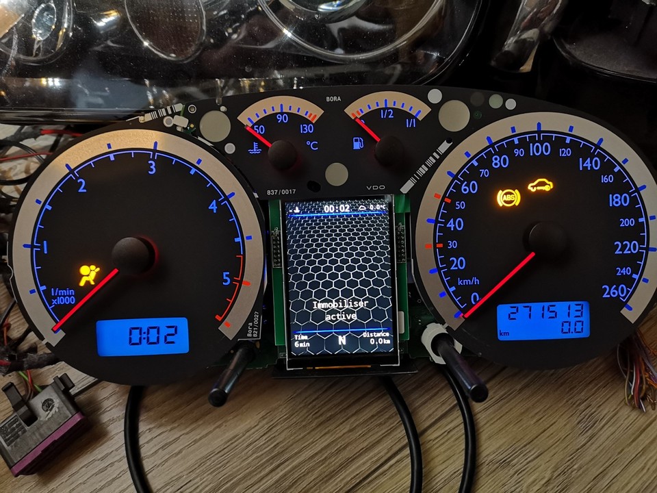 Golf mk4 Bora Jetta GTI R32 GLI Anniversary Jubi Color cluster not ...