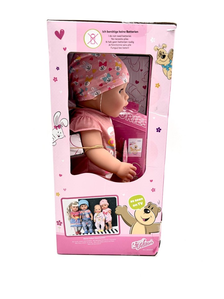 Zapf Creations 43Cm Baby Born Magic Interactive Girl Doll | eBay