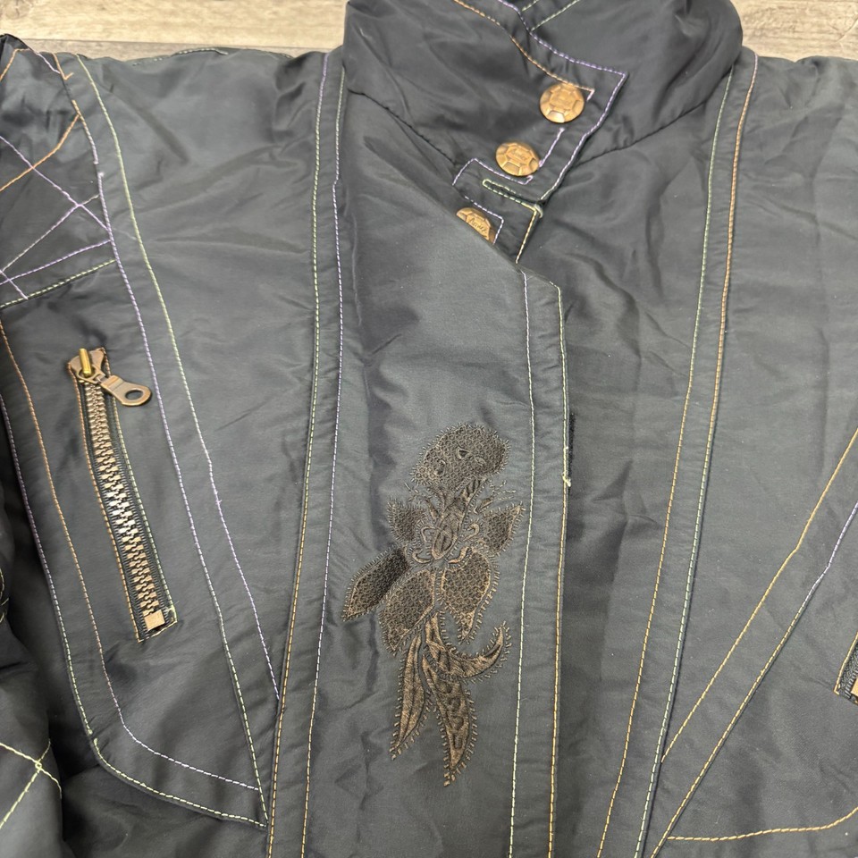 Vintage Black One Piece Ski Snowboard Suit 90s Retro Colour Block 90s ...