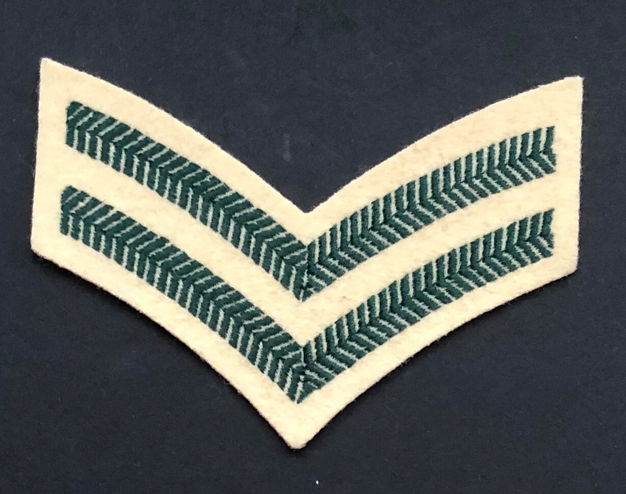 British Army No. 2 Dress Chevrons & Badges The Light Infantry (1968 ...