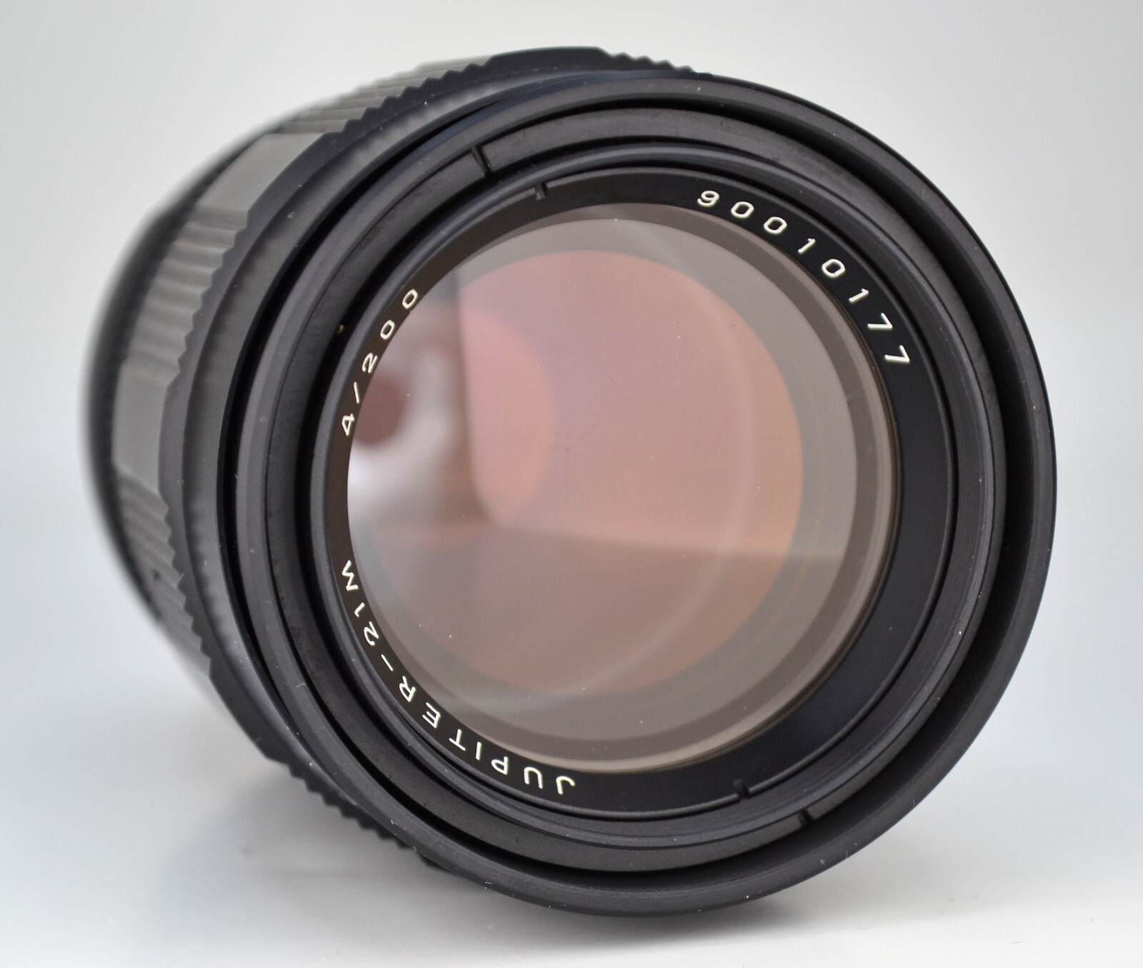 SERVICED! EXC! USSR TELEPHOTO JUPITER-21M f4/200 SLR LENS, M42, FULL ...