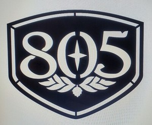 805 Beer metal sign | eBay