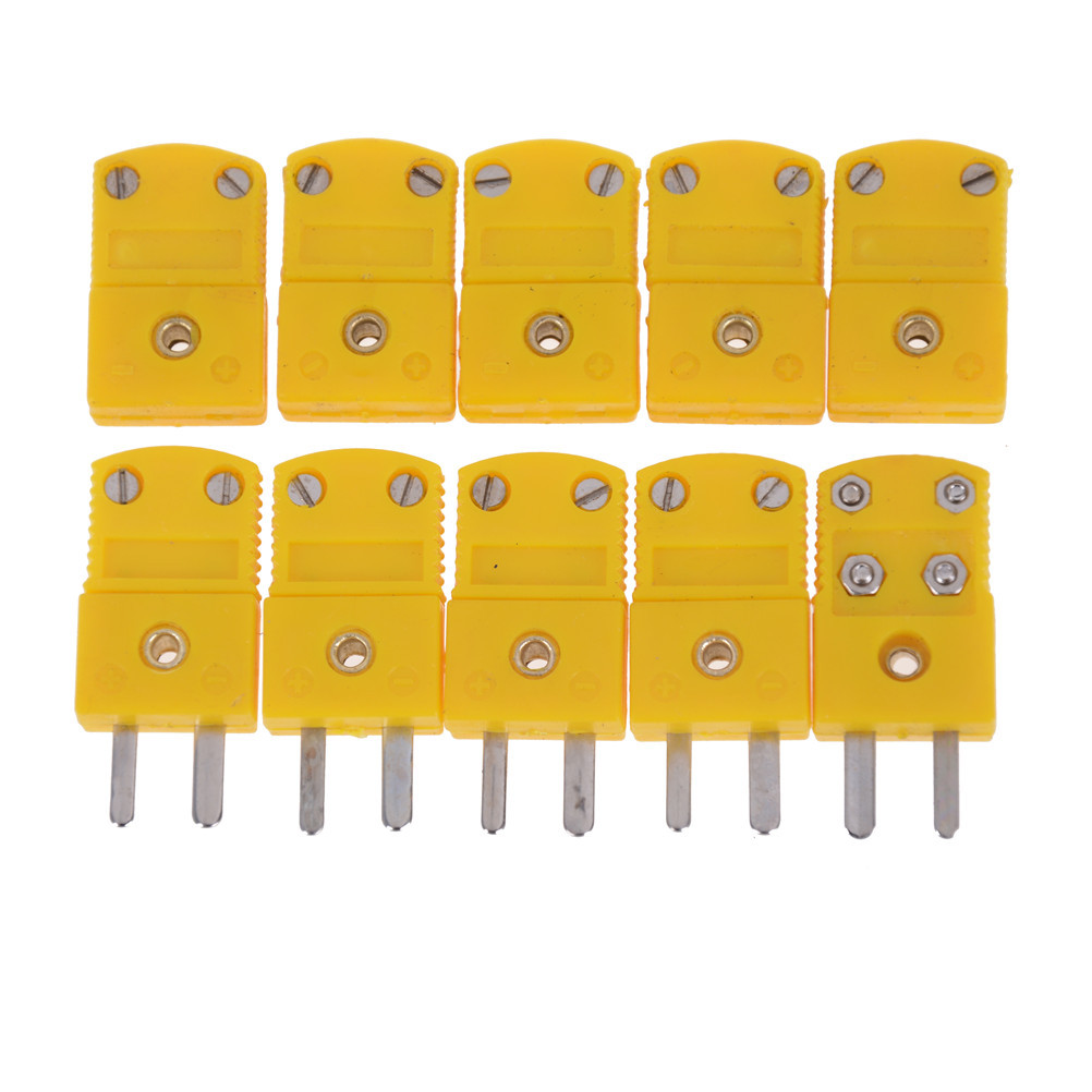 5 Set K Type Thermocouple M/F Temperature Testing Probe ConnectorS i | eBay