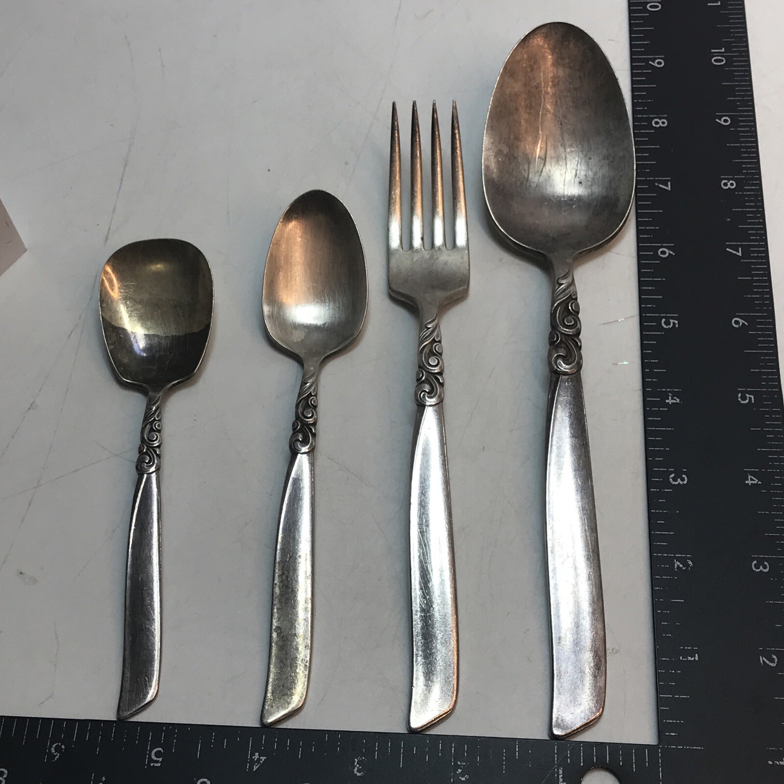 Vintage Oneida South Seas Community Flatware Silver-plate 9 Spoon | eBay