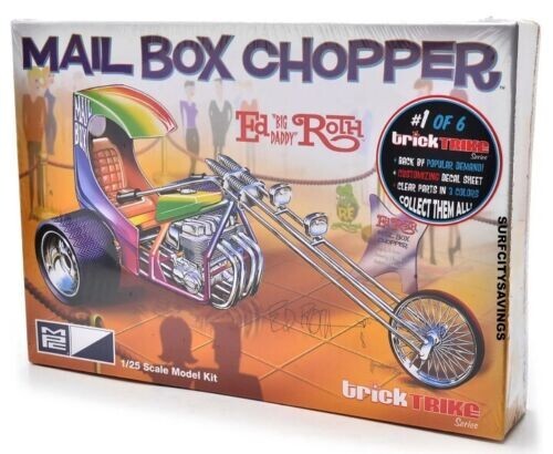 1/25 Scale Model Kit Ed "Big Daddy" Roth Mail Box Chopper By MPC 892 | eBay