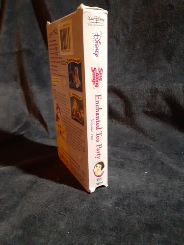 Disney Princess Sing-Along Songs Volume 2: Enchanted Tea Party (VHS ...