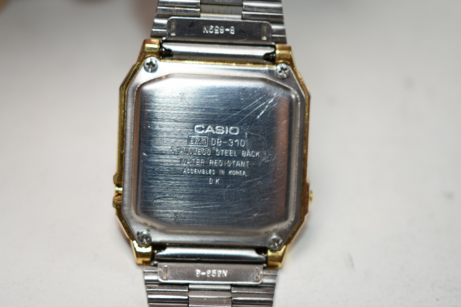 RARE! Vintage 1988 Casio DB-310 (871) GOLD Data Bank Telememo NEW ...