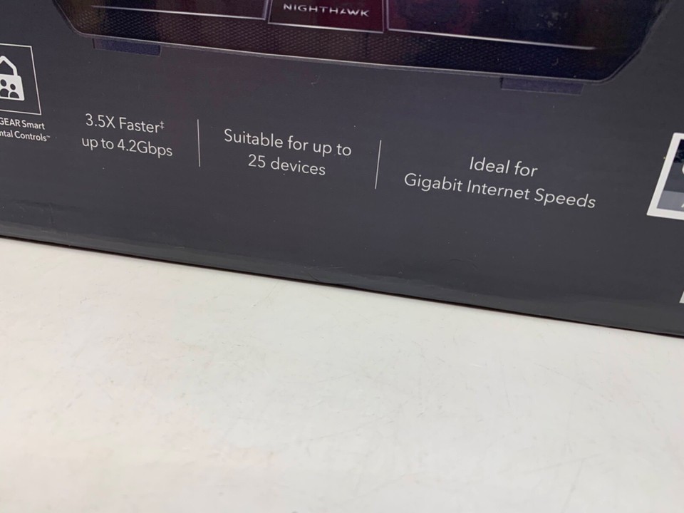 Netgear Nighthawk AX2400 5-Stream WiFi 6 Router Cybersecurity Parental ...