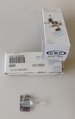 2 New Genuine CEC H2 12V 55W X511 Replacement Bulbs (2 bulbs) 6201 | eBay