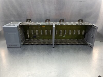 Allen-Bradley SLC500 1746-P2 Ser. C PS w/1746-A13 Ser. B 13-Slot Rack ...