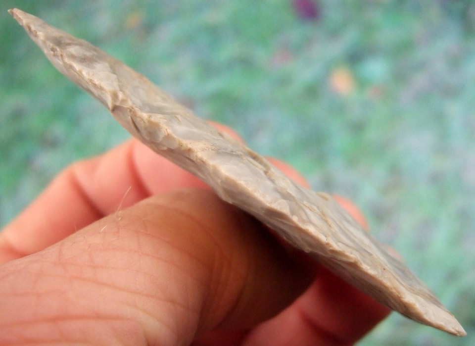 Fine Mozarkite Flint Smith Point COA Prehistoric Arrowheads Collection ...