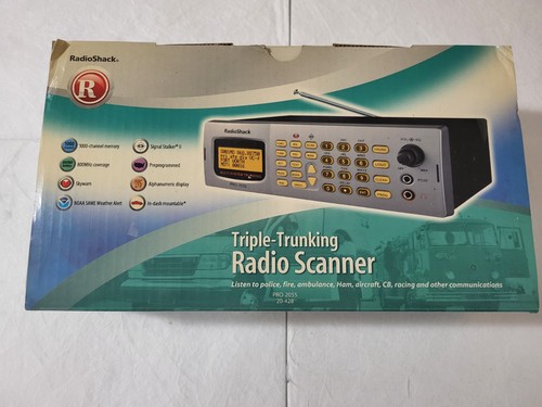 RADIO SHACK PRO-2055 DIGITAL TRUNKING SCANNER - POLICE/FIRE/EMS/AIR | eBay
